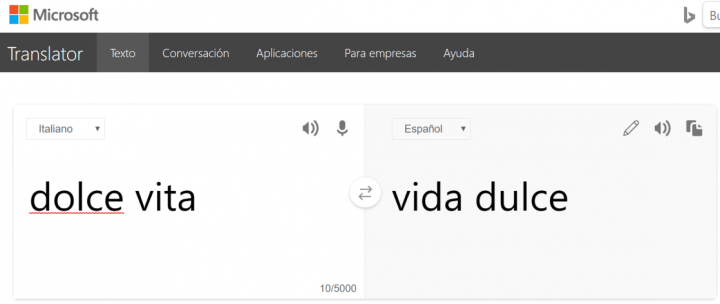 Cómo usar Bing Translator