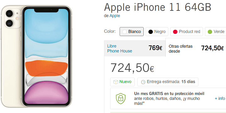 iPhone 11 barato: dónde comprarlo